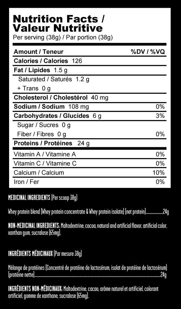 Protein Rush Vanille – 2kg – fixsante.com