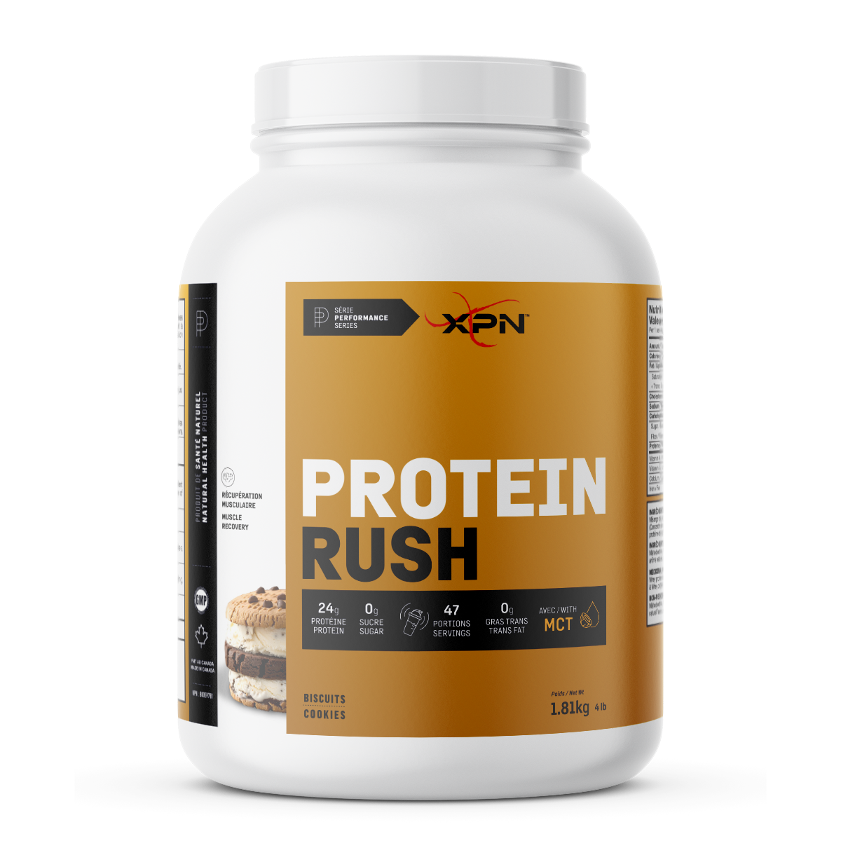 Protein Rush Biscuits – 1.81kg – fixsante.com