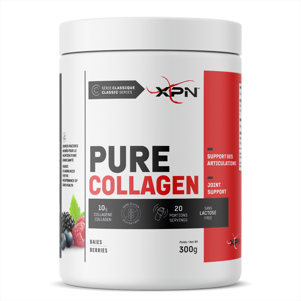 Pure Beef (Pure Collagen) Baies – 300g – fixsante.com